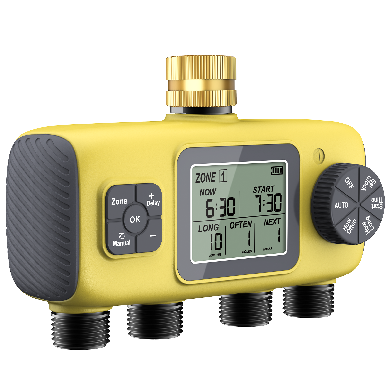 Smart Water Timer For Garden Irrigation System Yieryi Meter