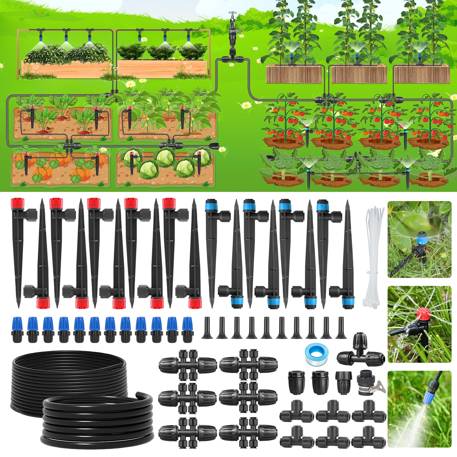 Drip Irrigation System Kit – Yieryi Meter